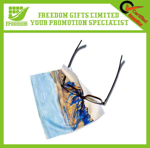 Microfiber Sublimated Eyeglass Cleaning Cloth