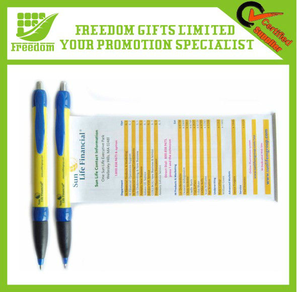 Logo Banner Pen Pull Out Banner Pen