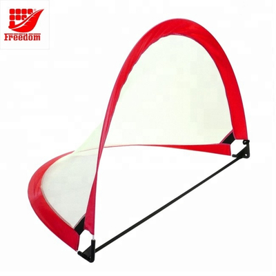 Portable pop up collapsible soccer goal for kids